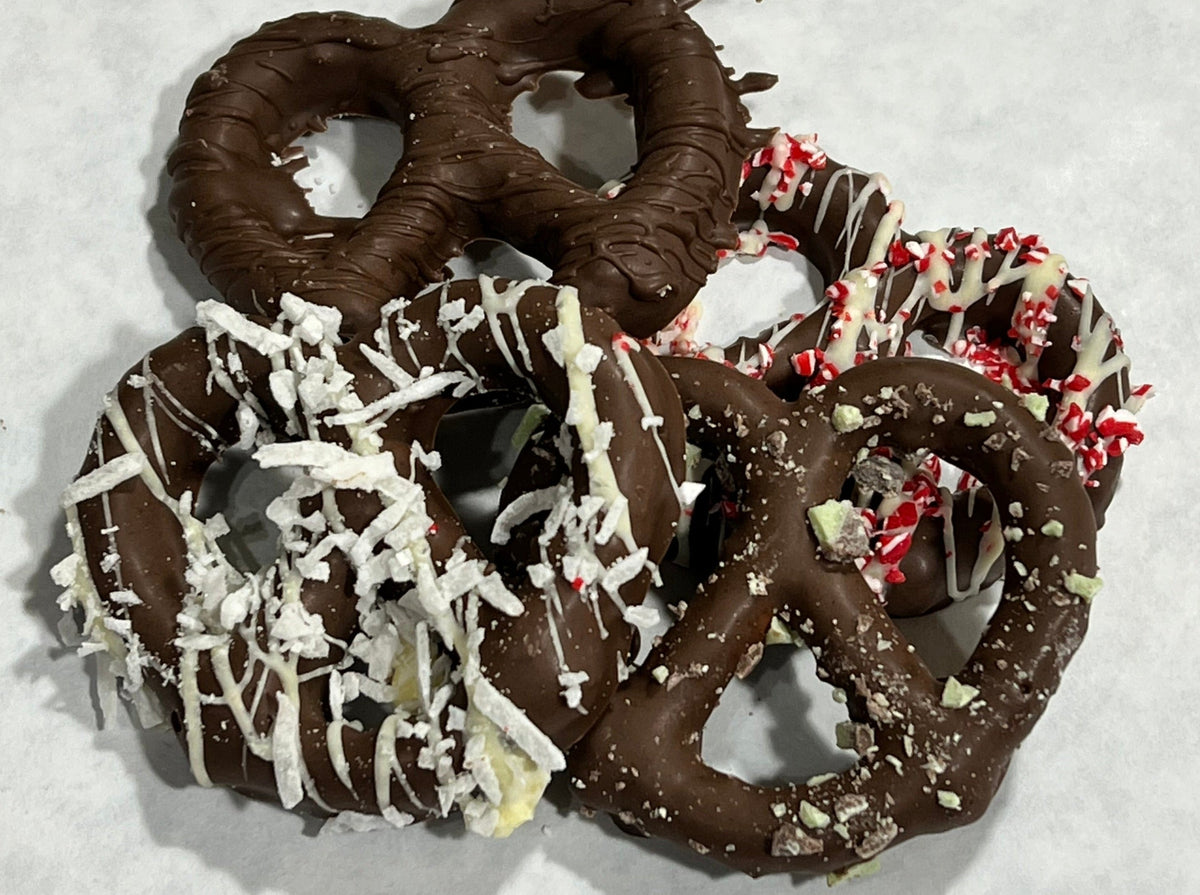 Gourmet Chocolate Covered Pretzel Twists – Chocolate Legacy